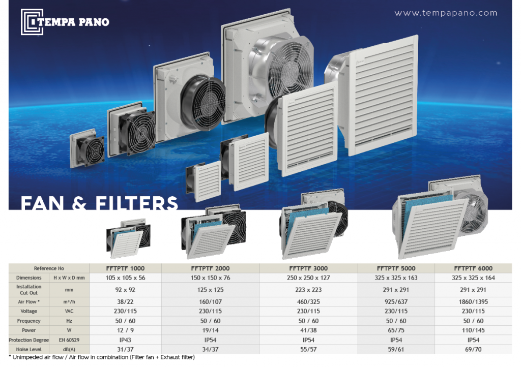 Fan Filters – Tempa Pano A.S.